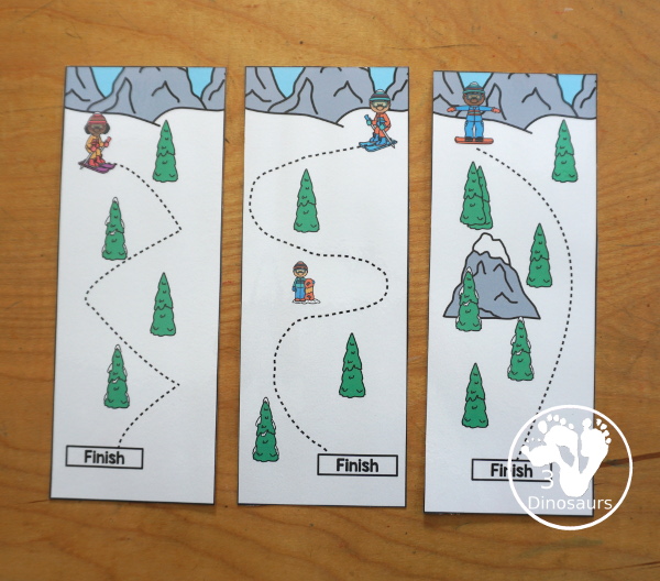 20 Free Winter Sports Printables – 3 Dinosaurs
