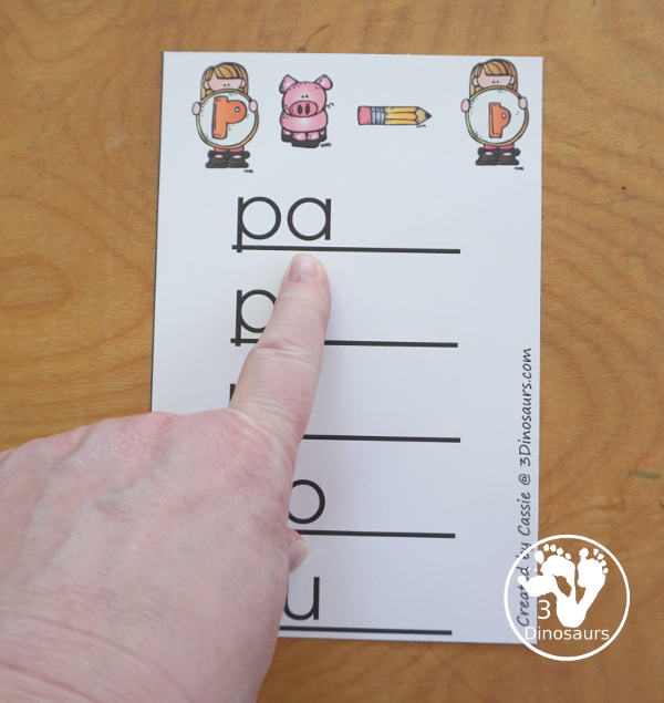 Free ABC Phonics Ladders: A Consonant Vowel Blend Printable – 3 Dinosaurs
