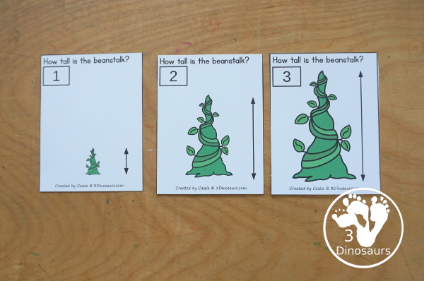 Free Measure the Beanstalk Printable with Jack and the Beanstalk – 3 ...