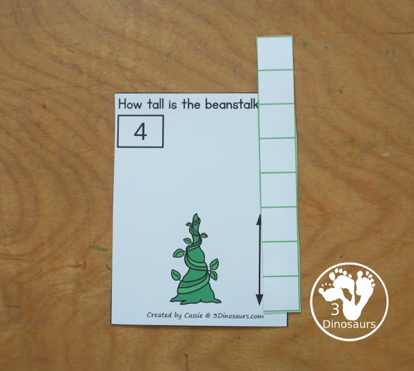 Free Measure the Beanstalk Printable with Jack and the Beanstalk – 3 ...