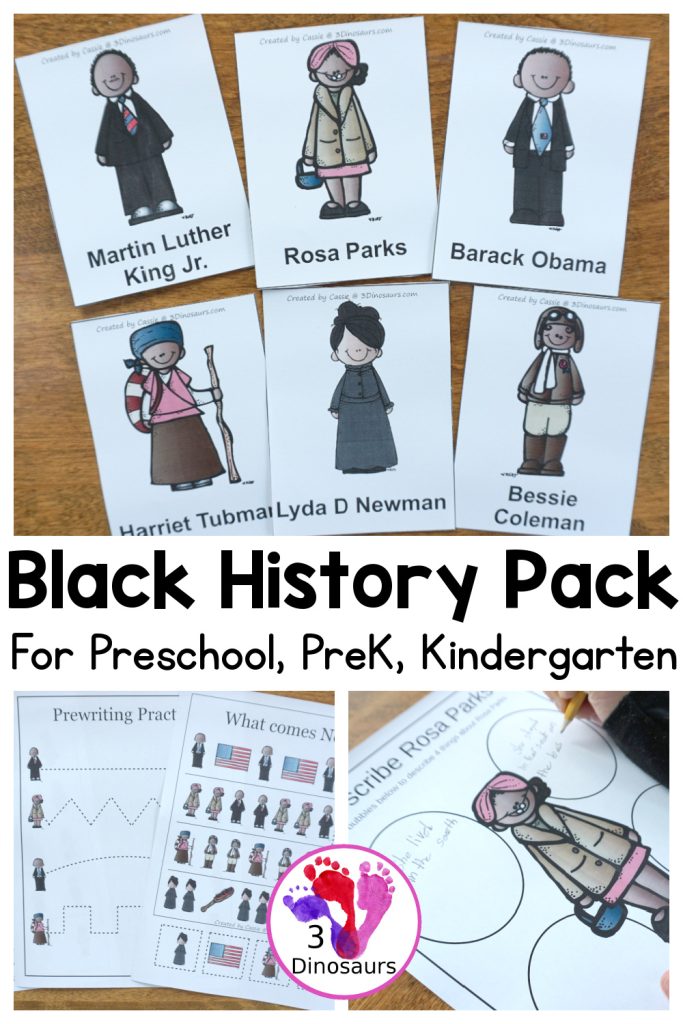 Printable Black History Month Activities Black History Month